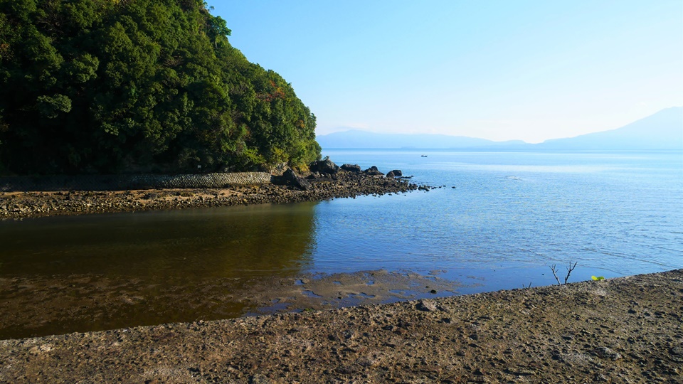 黒川岬展望公園 錦江湾の最奥から桜島を望む美しい眺望│Harada Office Weblog
